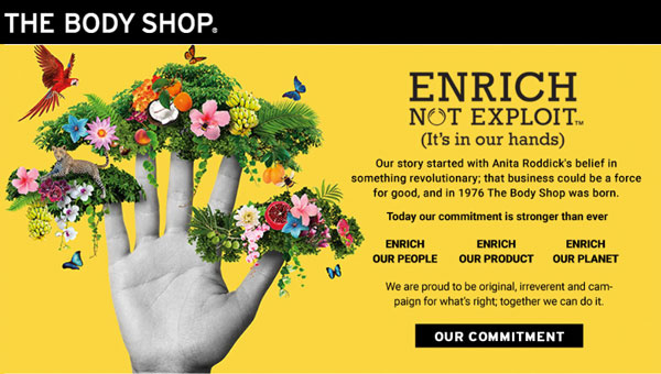 The Body Shop Perkenalkan Slogan Baru - Tampil Cantik