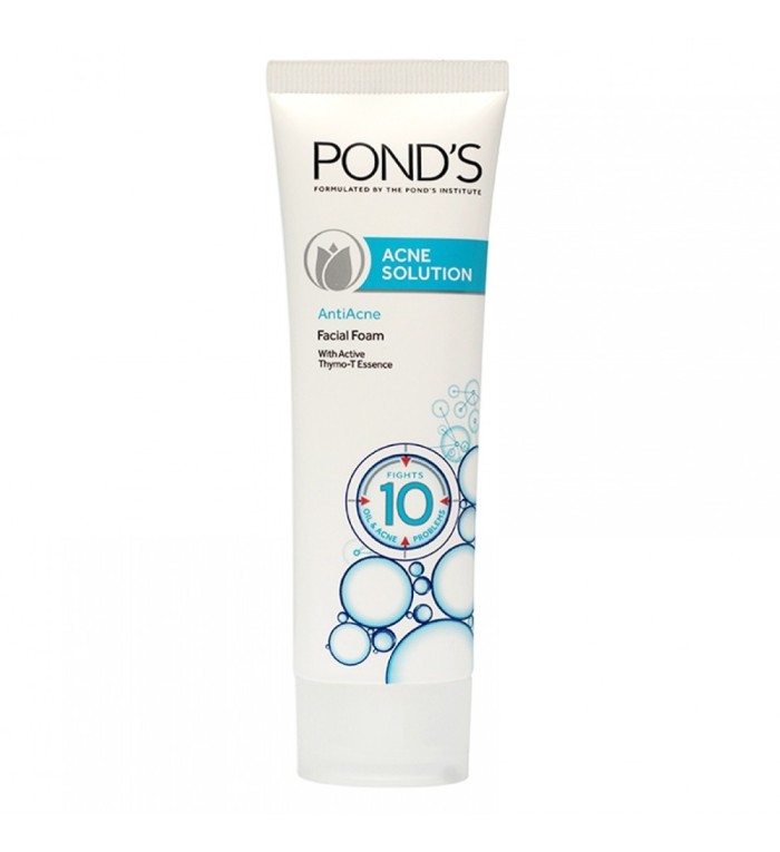 REVIEW: PONDS Acne Solution Anti Acne Facial Foam - Tampil Cantik
