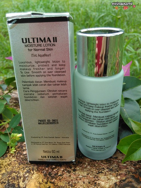 REVIEW: Ultima II Moisture Lotion For Normal Skin - Tampil Cantik